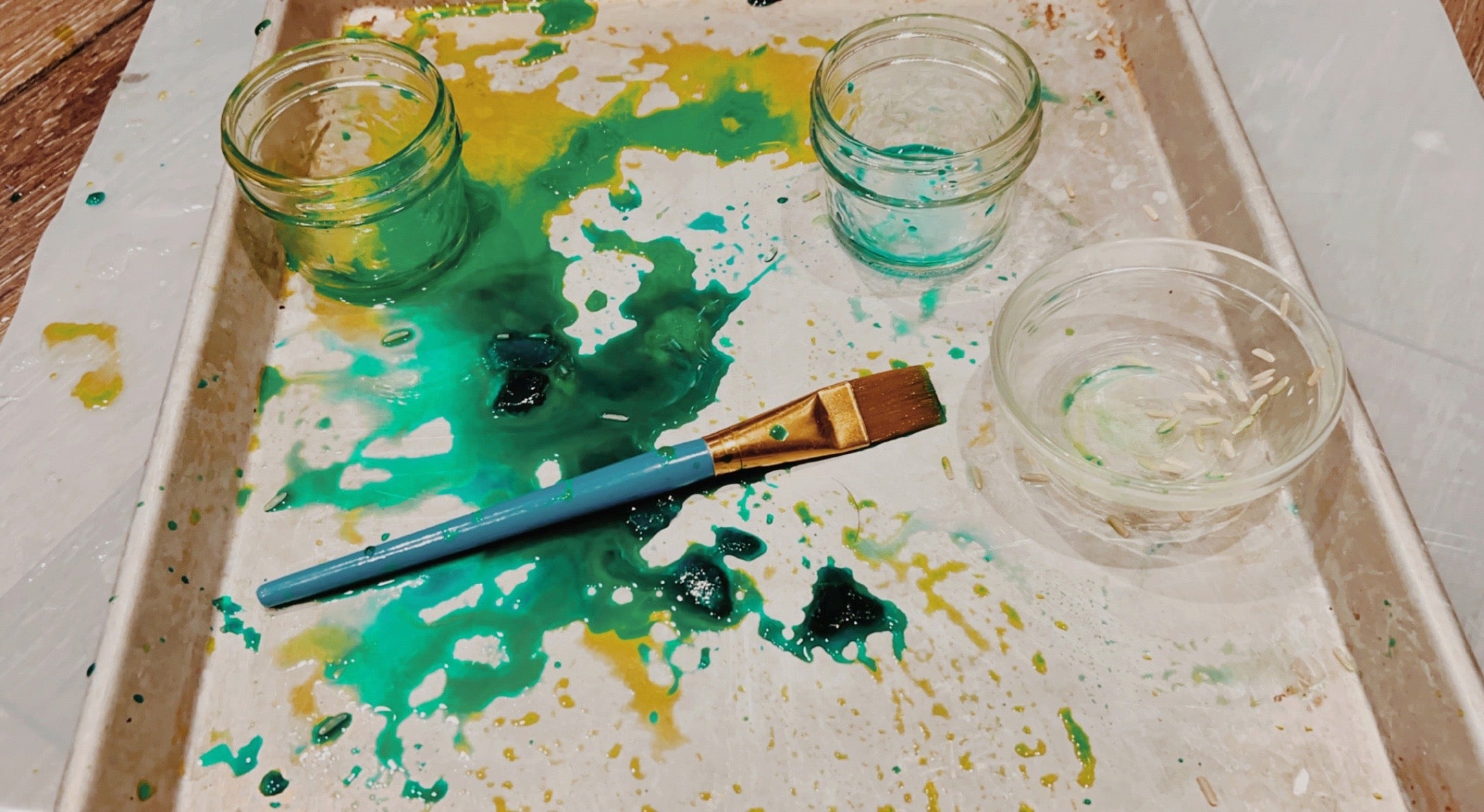 How to mindfully observe your child paint to become more present – Anne ...