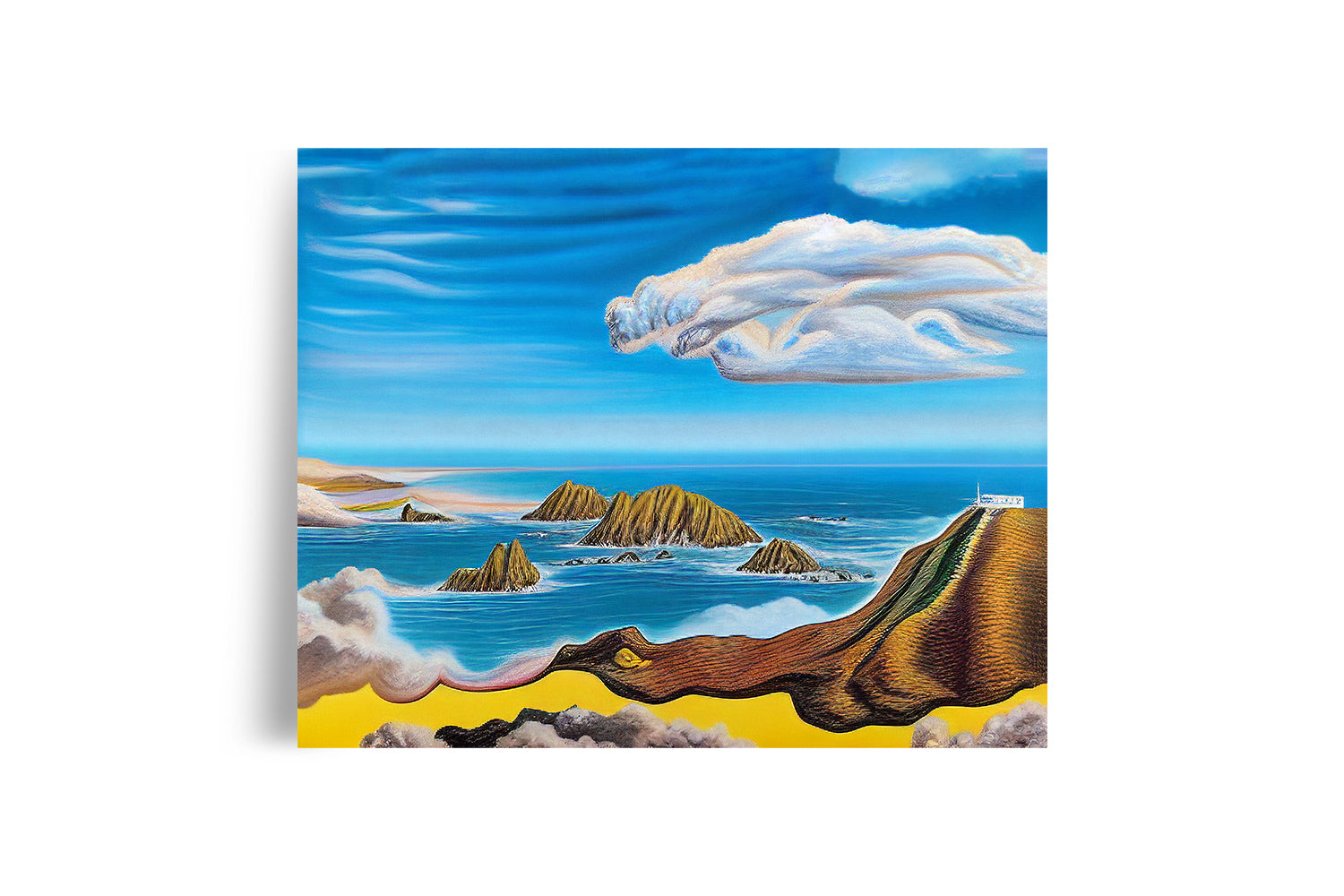 SAN FRANCISCO LANDS END POSTER – Anne Wesley
